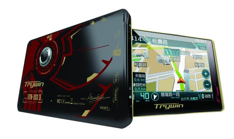 Trywin DTN-3DX 3鋼鐵機亮相 | 測速器 | 行車記錄器 | 大紀元
