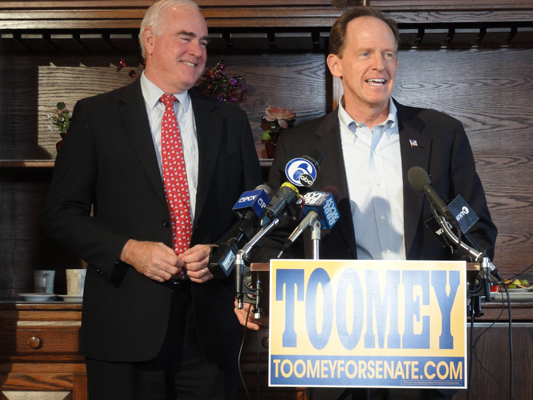 尋求連任 參議員Pat Toomey現身3郡助選集會 | 國會參議員 | 歐巴馬健保計劃 | 派特‧圖米 | 大紀元