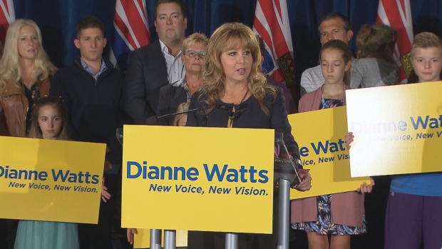 Dianne Watts宣布參選自由黨黨領 | 卑詩 | 競選黨領 | 沃茲Dianne Watts | 大紀元