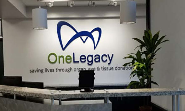 美國最大器官獲取組織將進駐阿祖薩 | OneLegacy | 器官捐贈 | 洛杉磯 | 大紀元