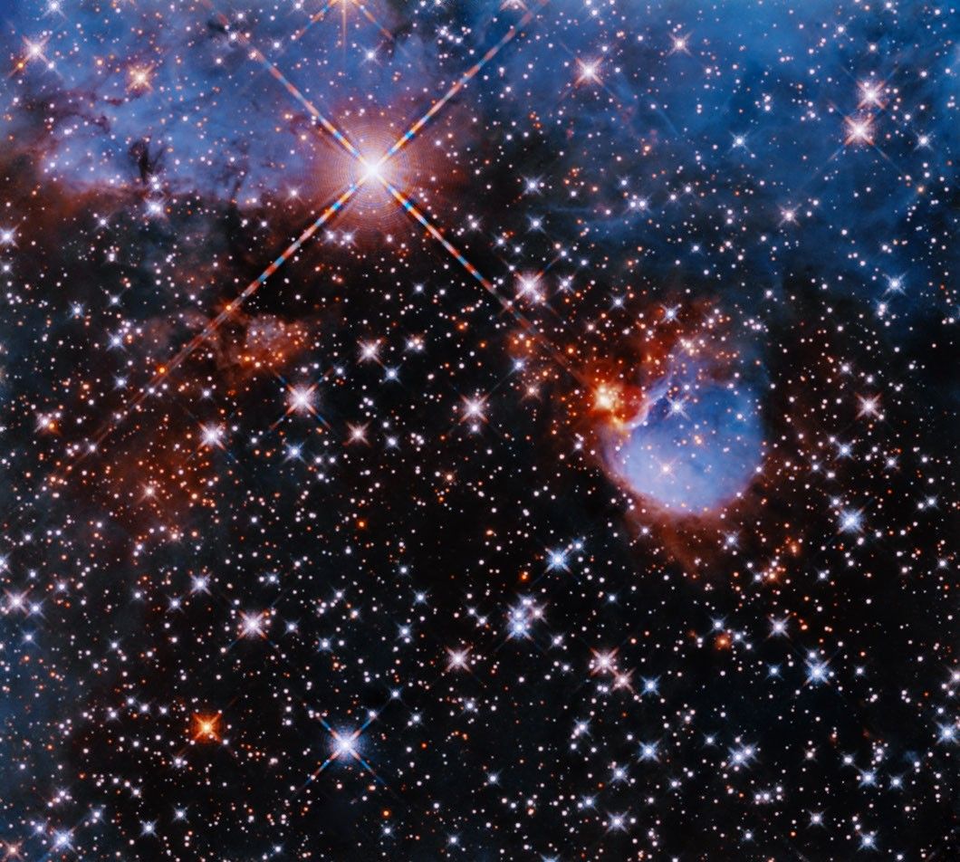 组图：哈勃望远镜捕捉到新生的大质量恒星 | 哈伯望远镜 | 原恒星 | NASA | 大紀元
